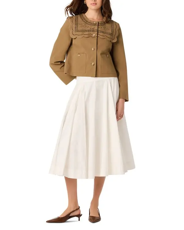 Astr The Label Cleo Bib Detail Jacket