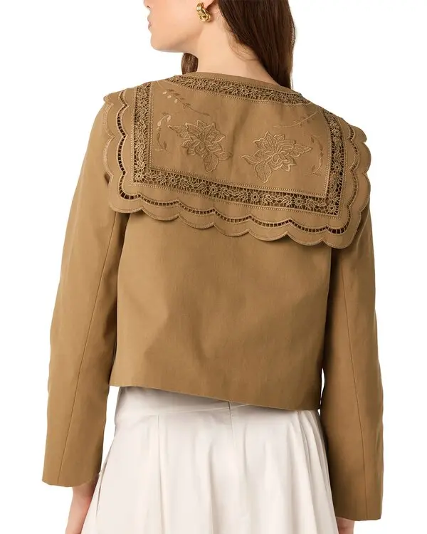 Astr The Label Cleo Bib Detail Jacket