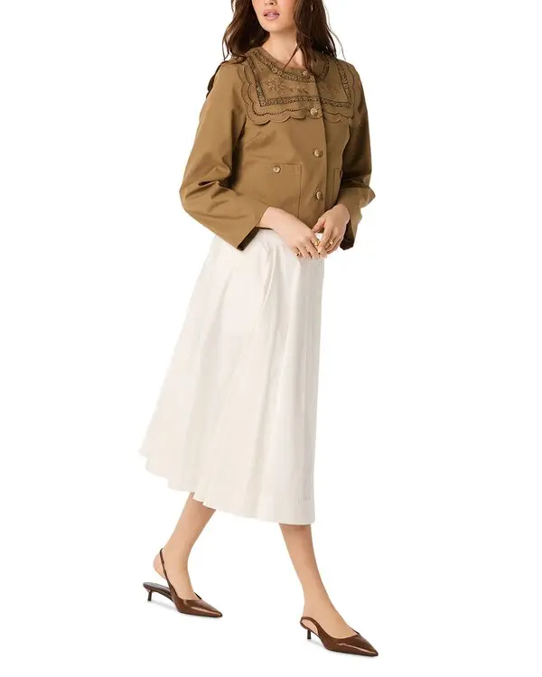 Astr The Label Cleo Bib Detail Jacket