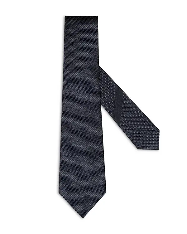Zegna Jacquard Micro Dot Silk Classic Tie