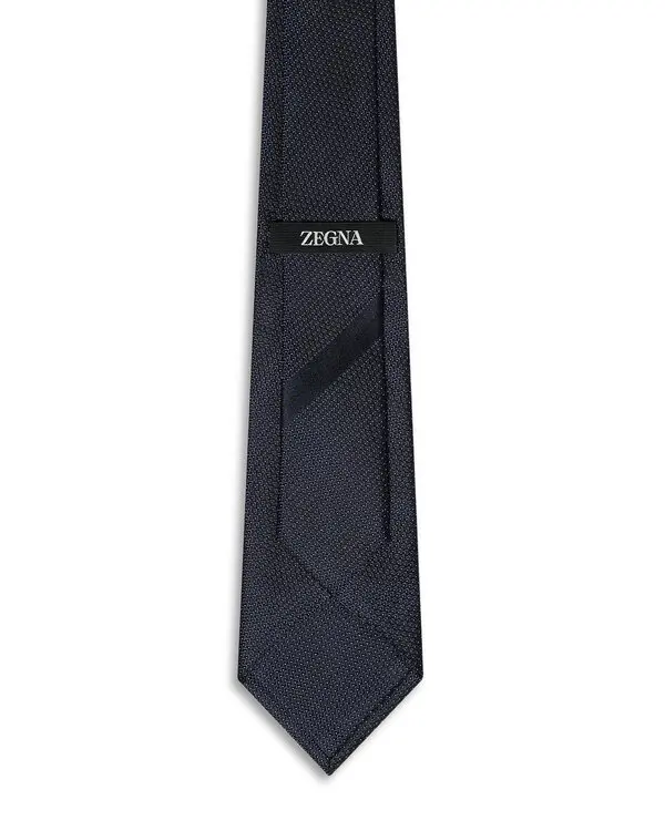 Zegna Jacquard Micro Dot Silk Classic Tie