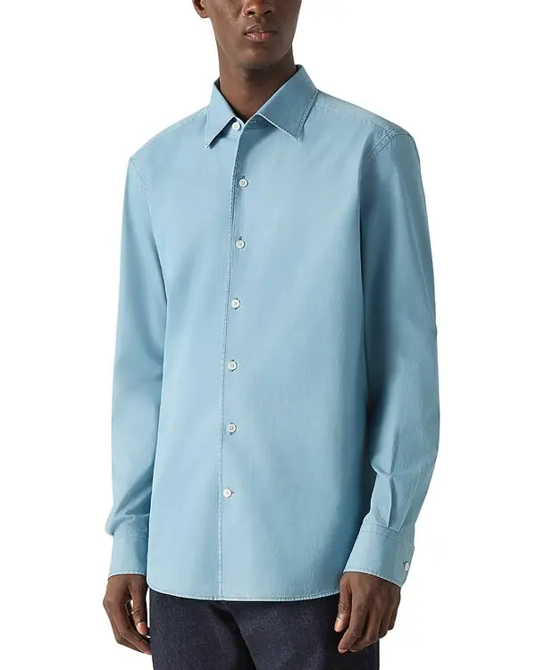 Zegna Cotton Denim Shirt