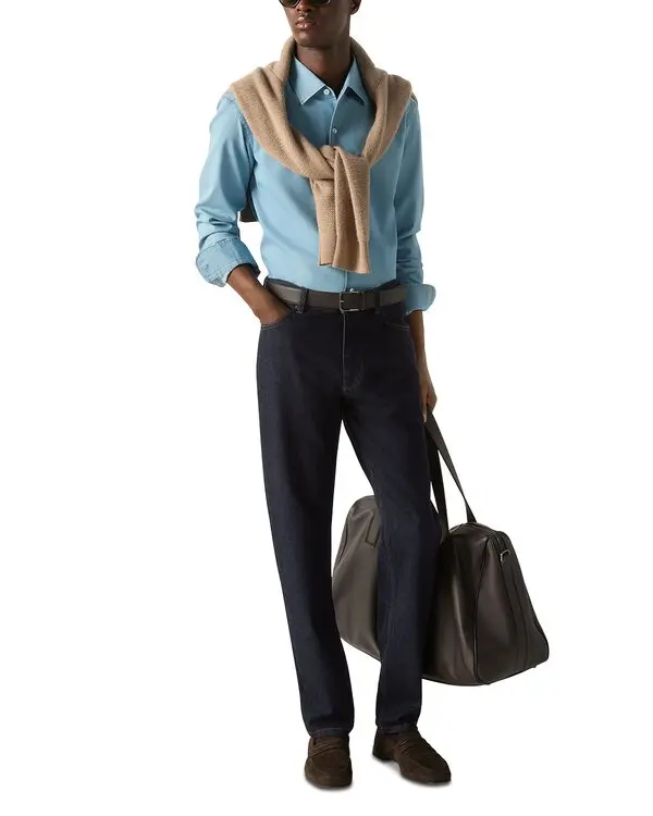Zegna Cotton Denim Shirt