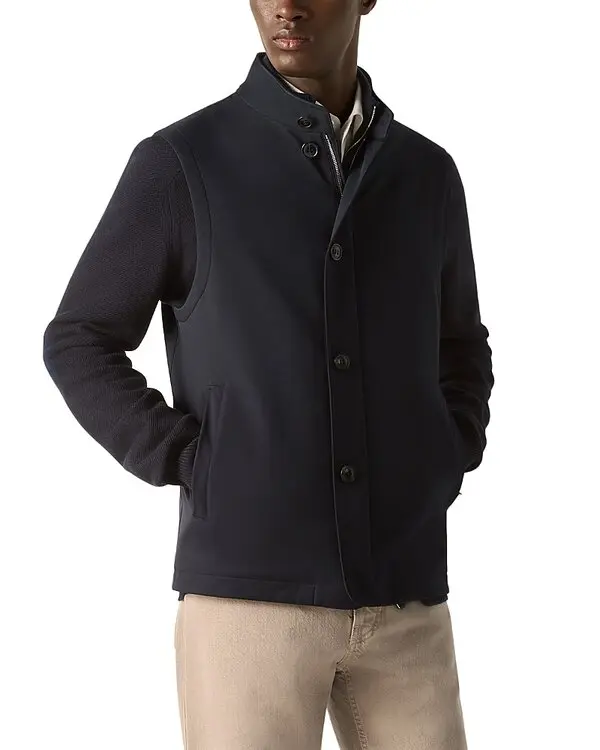 Zegna Microfiber Motorin Button Vest
