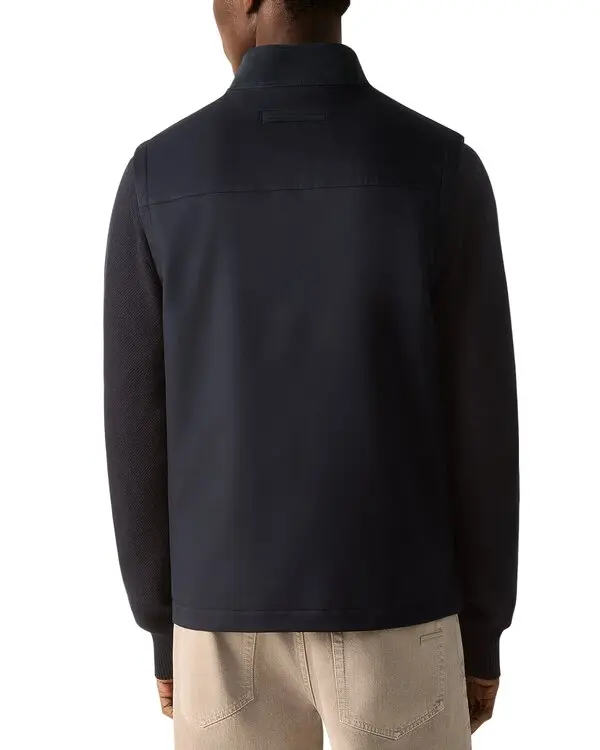 Zegna Microfiber Motorin Button Vest