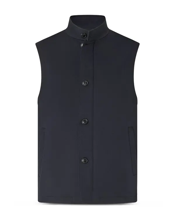 Zegna Microfiber Motorin Button Vest
