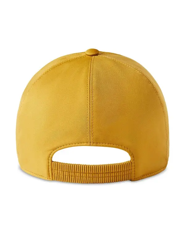 Zegna Fw26 Drop 1 Microfiber Motorin Baseball Cap - Yellow