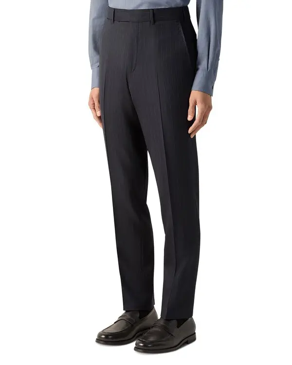Zegna Trofeo Regular Fit Wool Suit - Dark Grey
