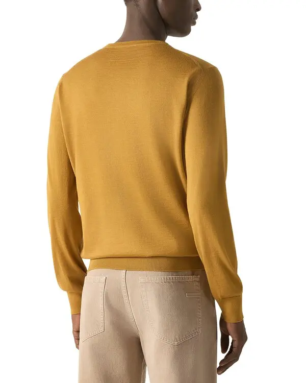 Zegna Cashseta Cashmere Blend Crewneck Sweater
