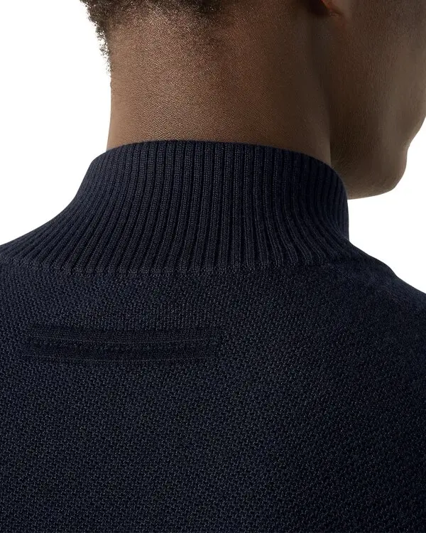 Zegna Cashseta Cashmere Blend Full Zip Cardigan Sweater