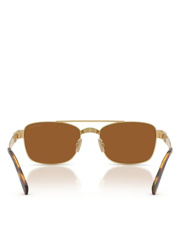 Miu Miu Rectangular Sunglasses