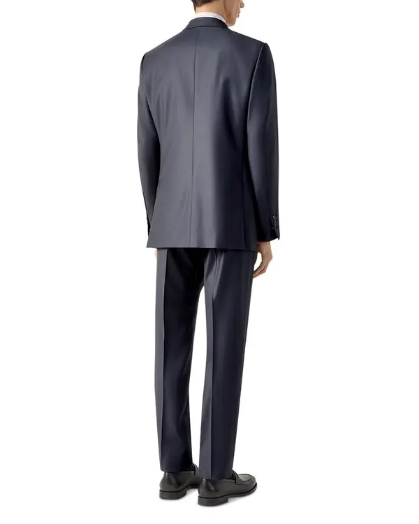 Zegna Trofeo Regular Fit Wool Suit - Dark Blue