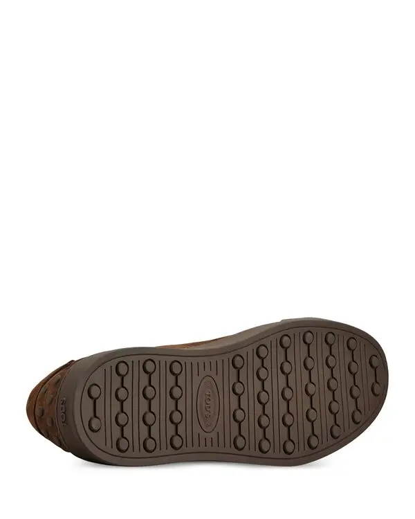 TOD'S Sportivo Lace-up Leather Sneakers