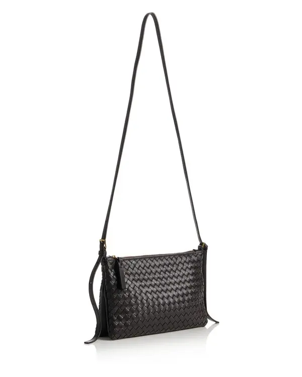 Bottega Veneta Gemellini Piccolo Pouch Shoulder Bag - Espresso