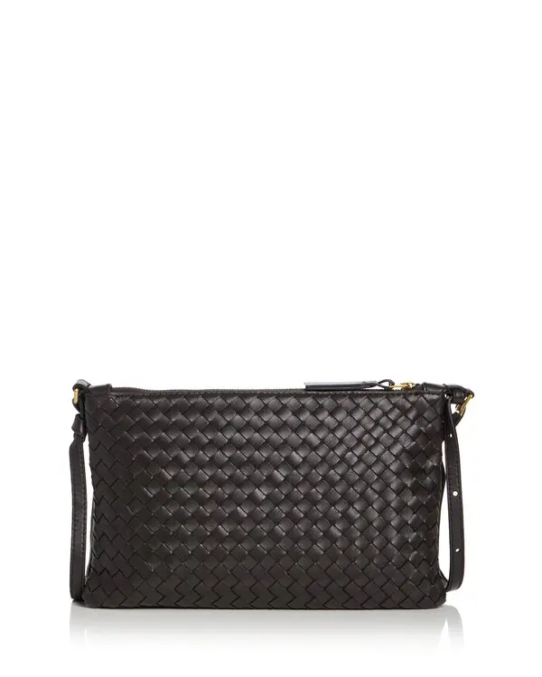 Bottega Veneta Gemellini Piccolo Pouch Shoulder Bag - Espresso