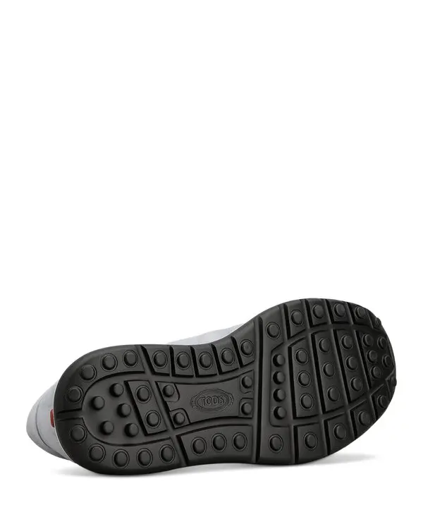 TOD'S Red Dot Suede Sneakers