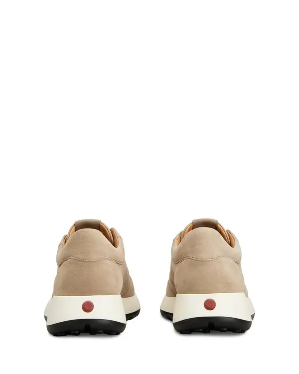 TOD'S Red Dot Suede Sneakers