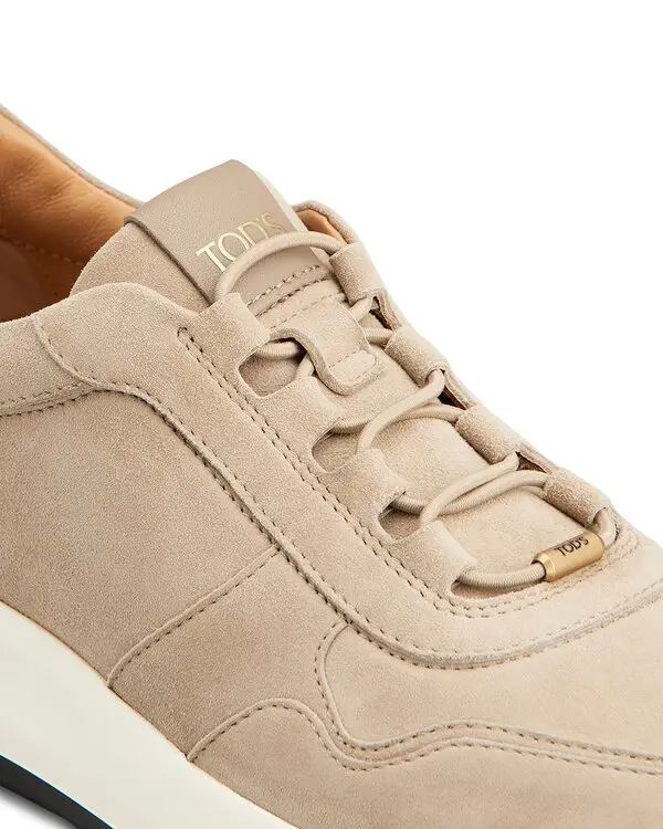 TOD'S Red Dot Suede Sneakers