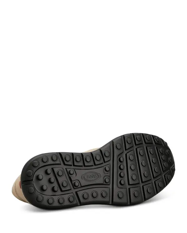 TOD'S Red Dot Suede Sneakers