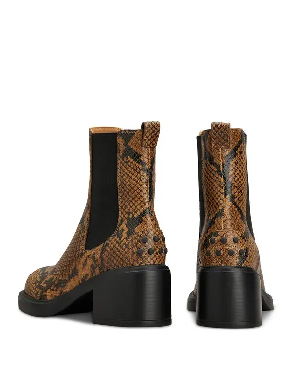 TOD'S Leather Chelsea Ankle Boots