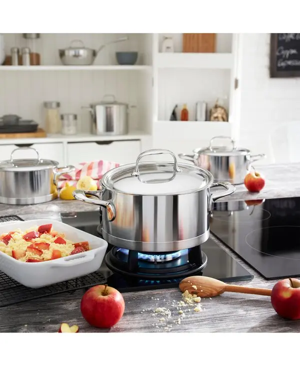 DEMEYERE Atlantis 7 Stainless Steel Dutch Oven, 5.5 Qt