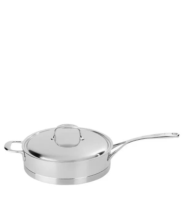 DEMEYERE Atlantis 7 Stainless Steel Saute Pan With Helper Handle, 5.1 Qt