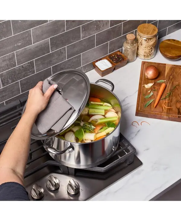 DEMEYERE Atlantis 7 Stainless Steel Dutch Oven, 8.9 Qt