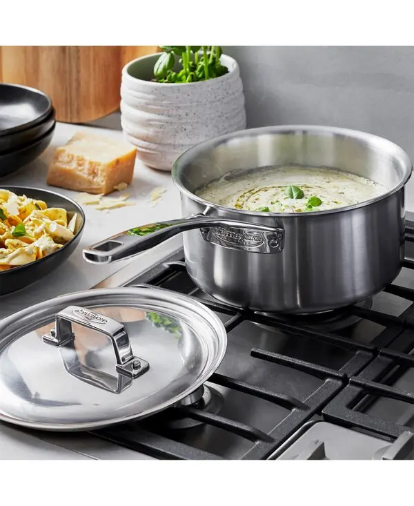DEMEYERE Essential 5 Stainless Steel Saucepan, 3 Qt