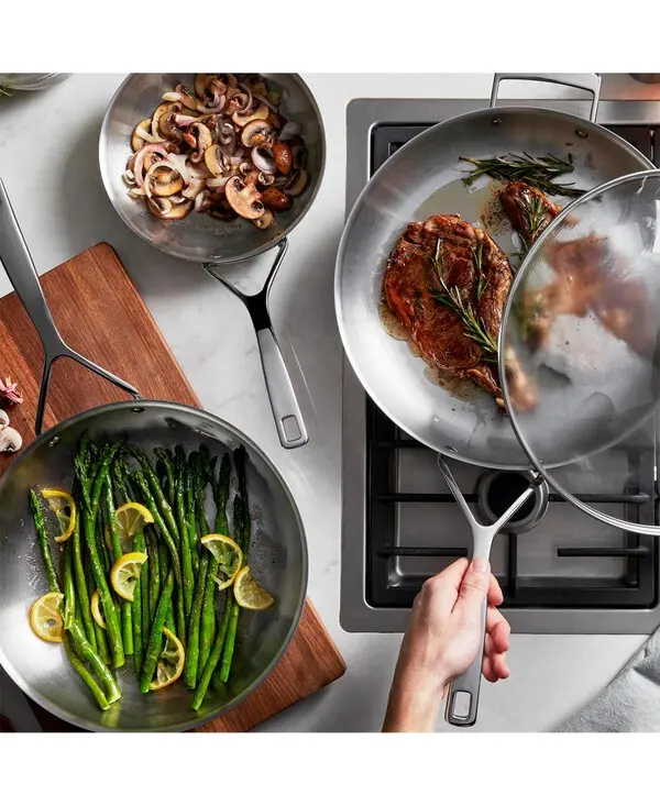 DEMEYERE Essential 5 Stainless Steel Fry Pan, 8