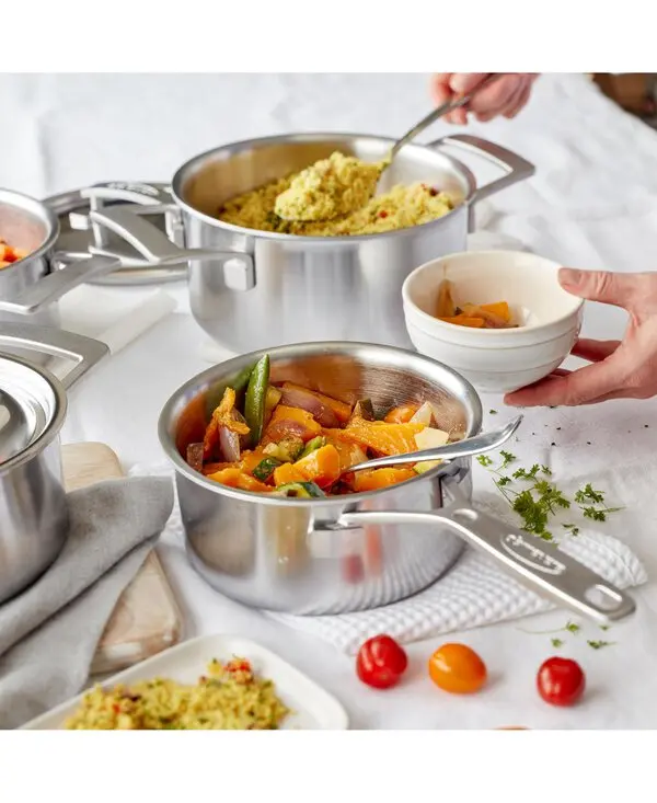 DEMEYERE Industry 5 Stainless Steel Saucepan, 1.5 Qt