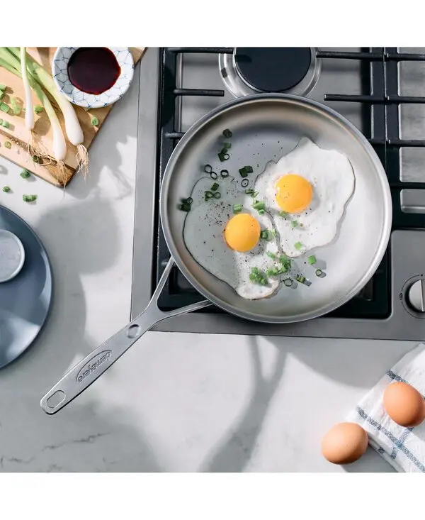DEMEYERE Industry 5 Nanotouch Stainless Steel Fry Pan, 9.5