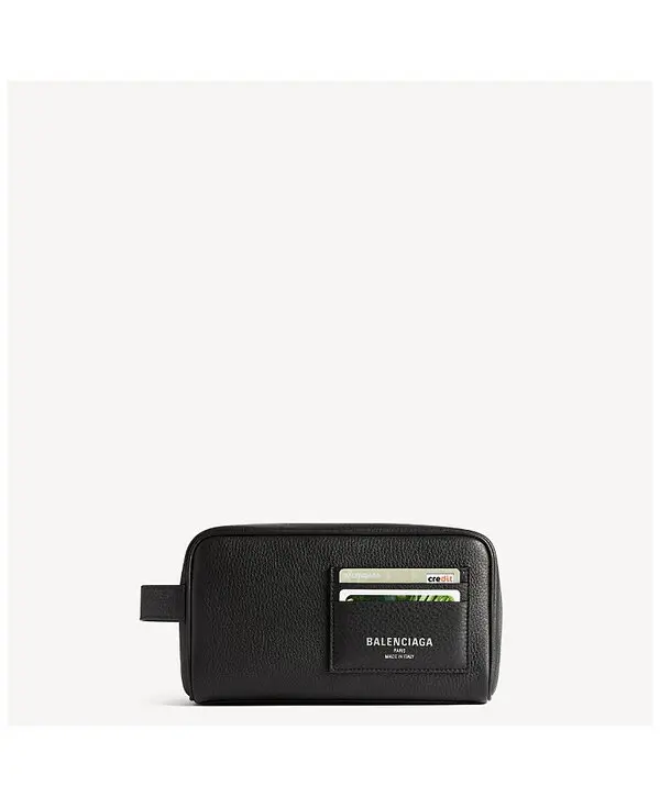 Balenciaga Credit Toiletry Pouch