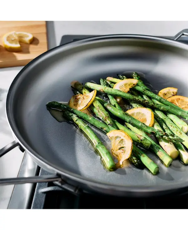 DEMEYERE Industry 5 Nanotouch Stainless Steel Fry Pan, 12.5