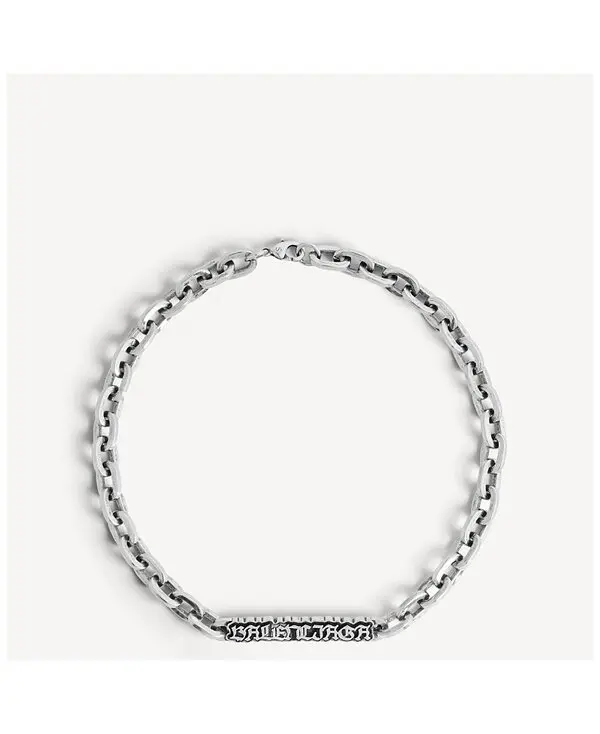 Balenciaga Goth Gourmette Necklace