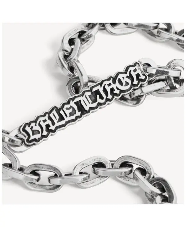 Balenciaga Goth Gourmette Necklace