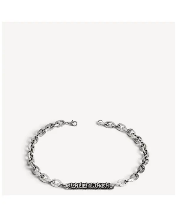 Balenciaga Goth Gourmette Necklace