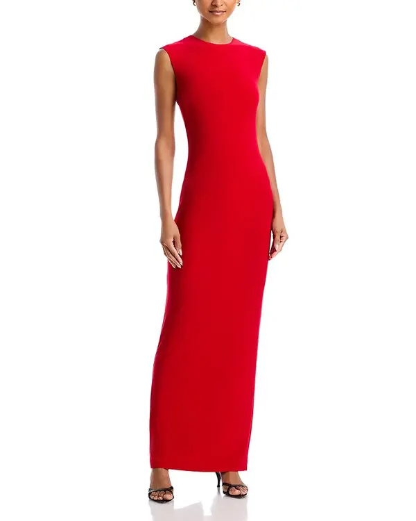 Norma Kamali Sleeveless Bodycon Gown
