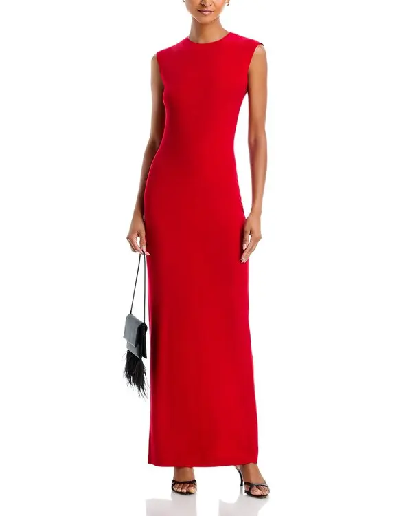 Norma Kamali Sleeveless Bodycon Gown