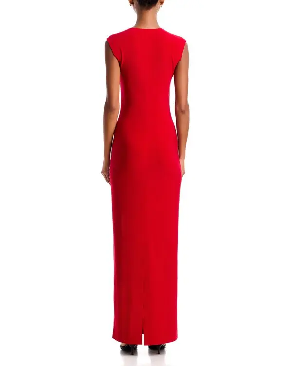 Norma Kamali Sleeveless Bodycon Gown