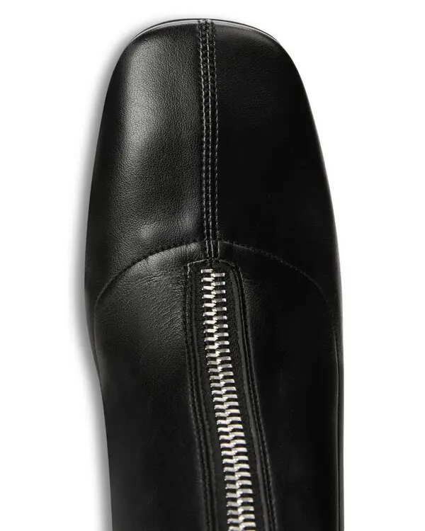 Stella McCartney Zip Front Cone Heel Bootie