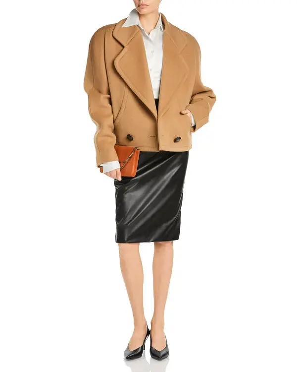 Stella McCartney Short Wool Coat