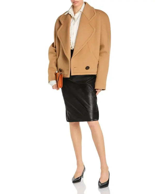 Stella McCartney Short Wool Coat