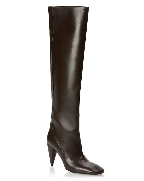 Stella McCartney Cone Heel Knee High Boots