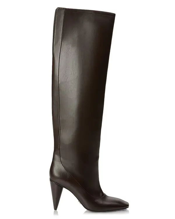 Stella McCartney Knee High Boots With Cone Heel