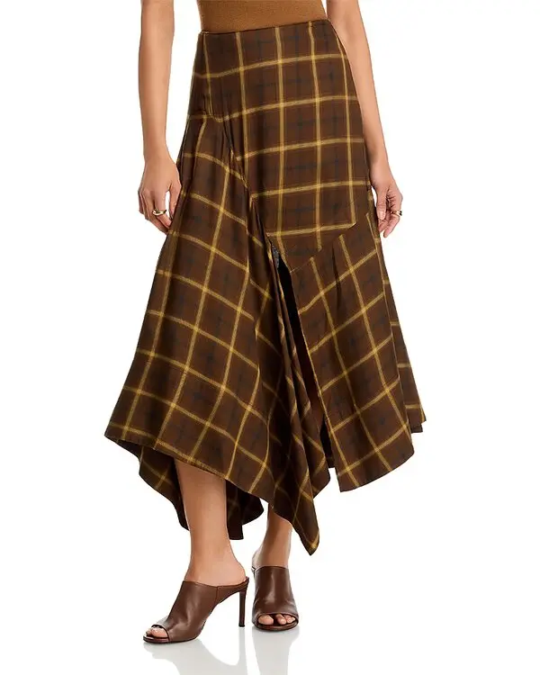 Co Slash Asymmetric Skirt