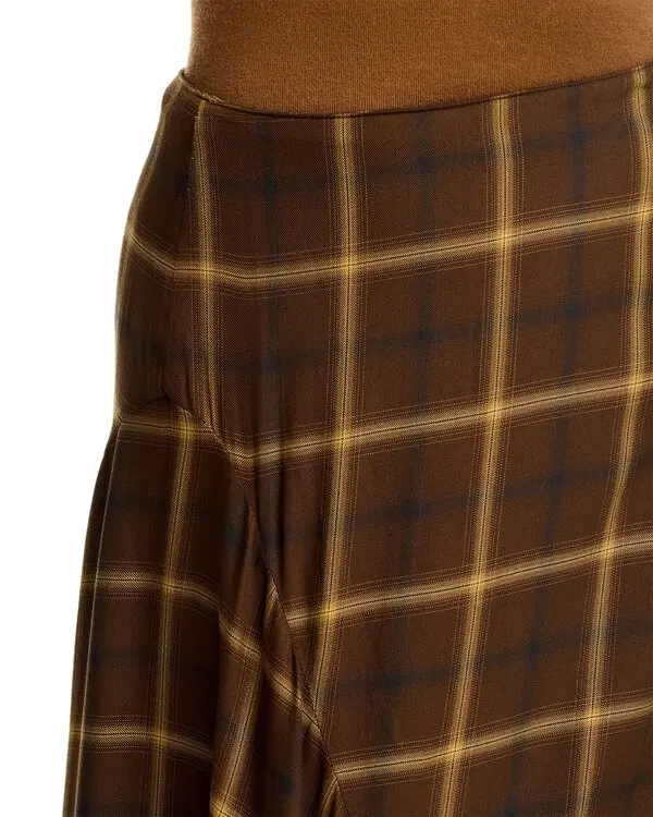 Co Slash Asymmetric Skirt