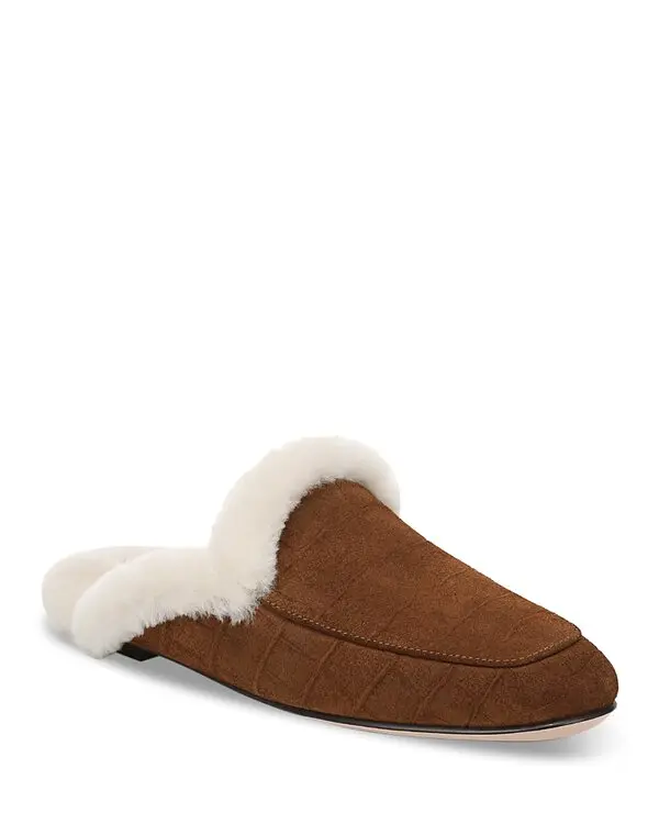 FAVORITE DAUGHTER Yvette Shearling Lined Mules