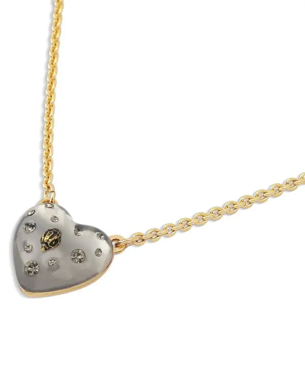 Kurt Geiger Signature Eagle Heart Pendant Necklace