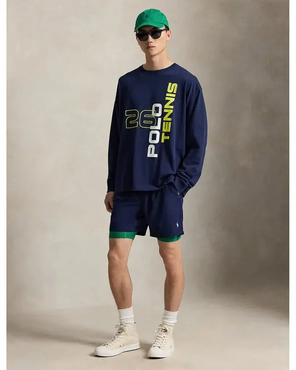 Polo Ralph Lauren Us Open 6 Ball Crew Shorts