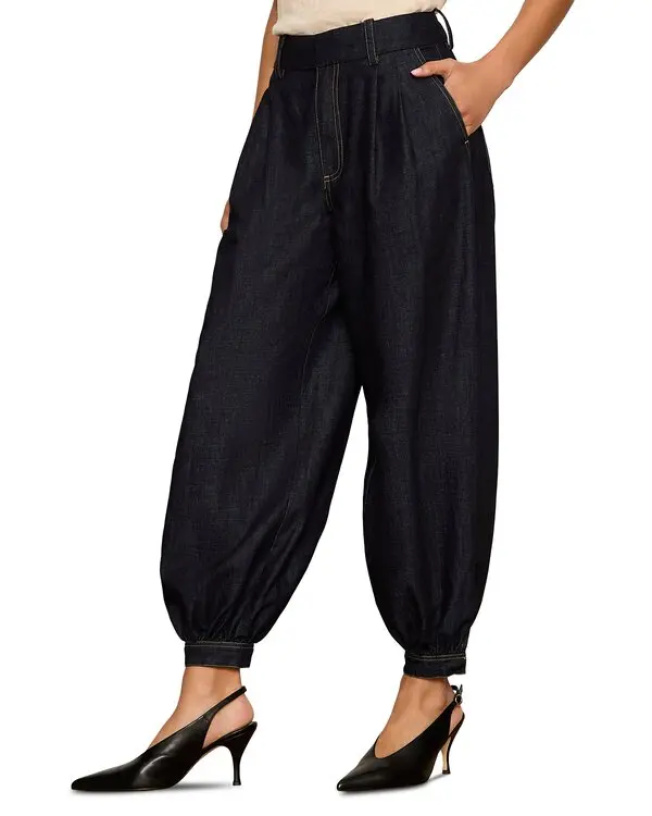 Sanctuary Denim Balloon Ankle Trousers